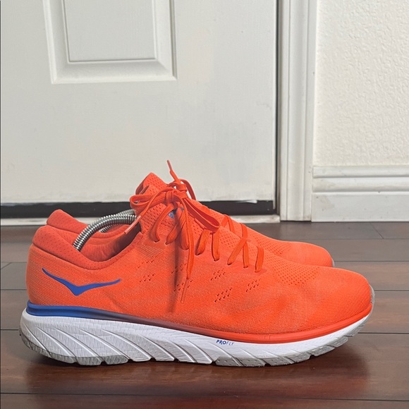 Hoka | Shoes | Hoka One One Cavu 3 Mens Running Shoes Mandarin Red ...
